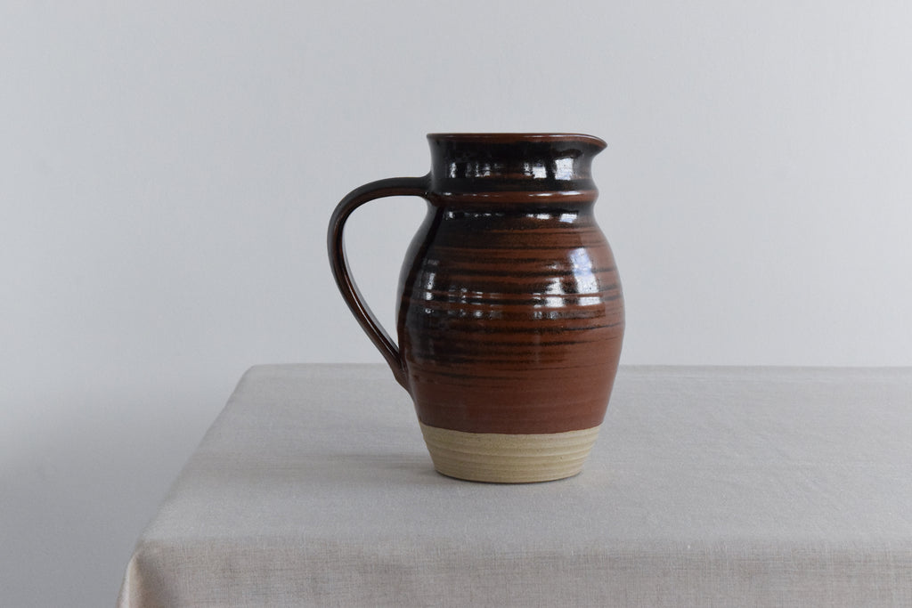 Vintage Large Studio Pottery Ceramic Jug – Absolutely Nice Vintage