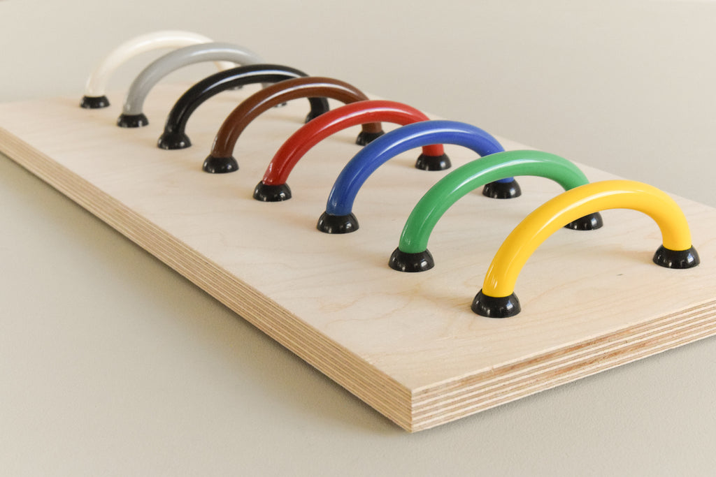 Vintage Packaged Pair of Red Plastic Flexi Handles – Absolutely Nice ...