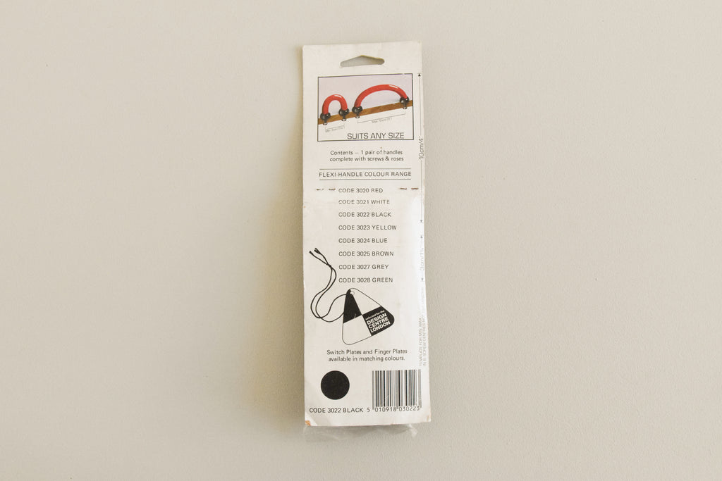 Vintage Packaged Pair of Black Plastic Flexi Handles – Absolutely Nice ...