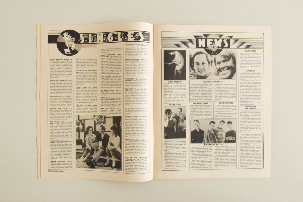 Vintage Trax Newspaper / Magazine No.2 1981 – Absolutely Nice Vintage