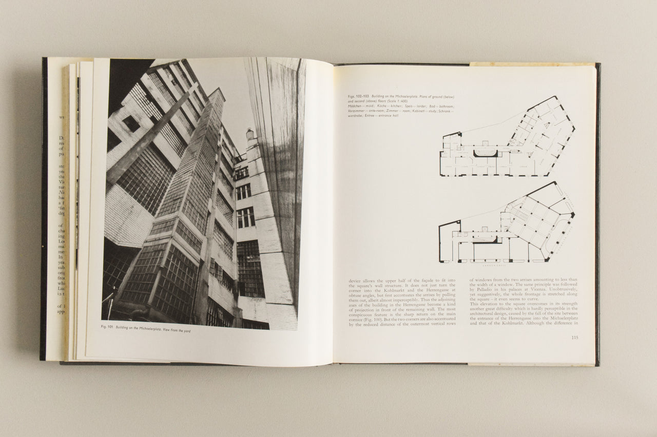 Vintage 1966 Adolf Loos Book by Ludwig Münz and Gustav Künstler ...