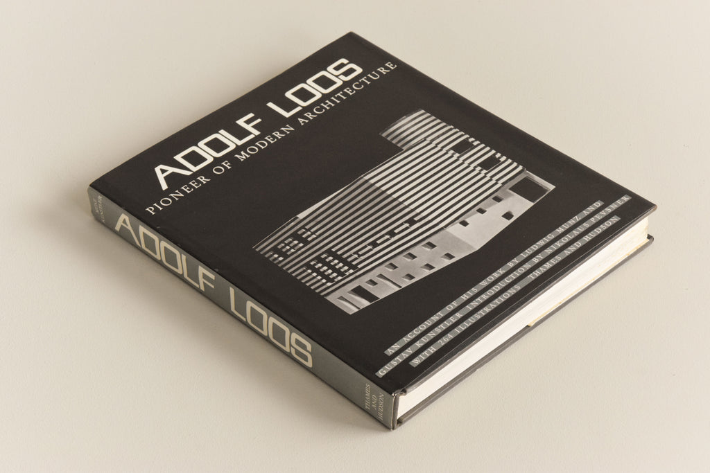 Vintage 1966 Adolf Loos Book by Ludwig Münz and Gustav Künstler ...