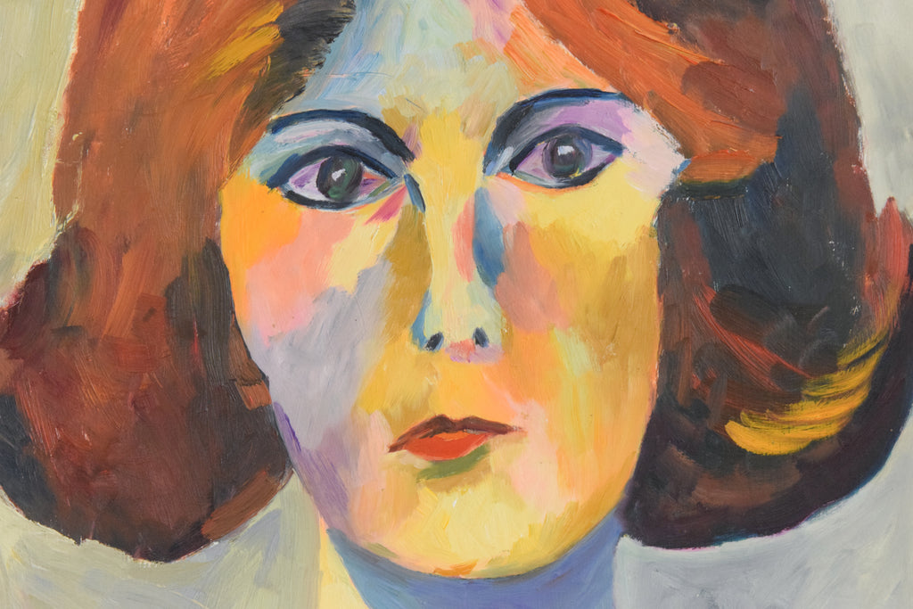 Vintage Oil on Board Painting by Artist Audrey Harling (1920-1995 ...