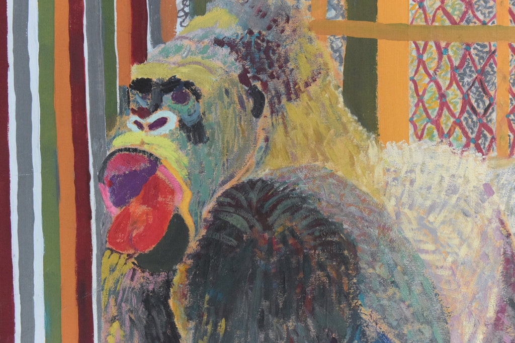 Vintage Oil on Board Painting by Artist Audrey Harling (1920-1995 ...